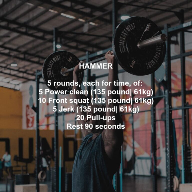 Entrenamiento Hammer: all you need to know - Non Stop Crossfit